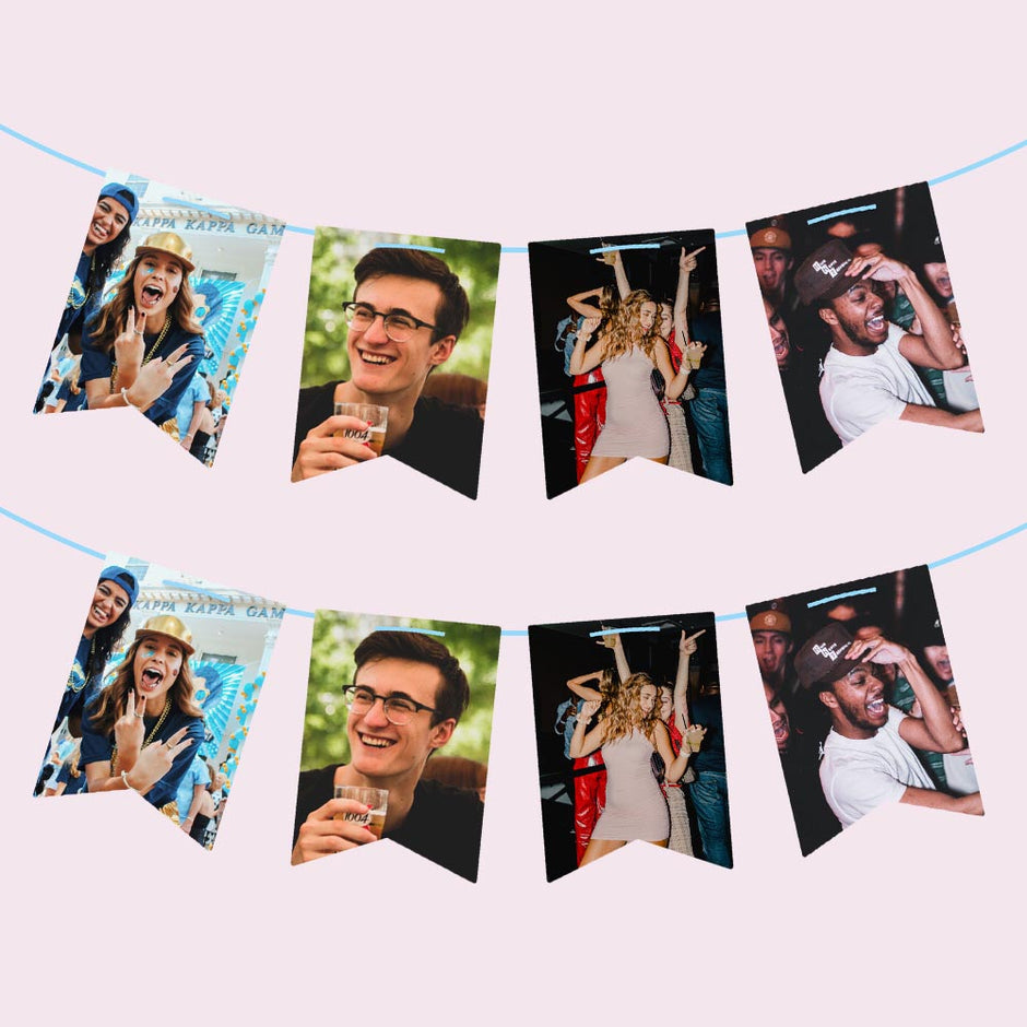 Personalised Printed Photo Bunting Decorations – Printed Little Things