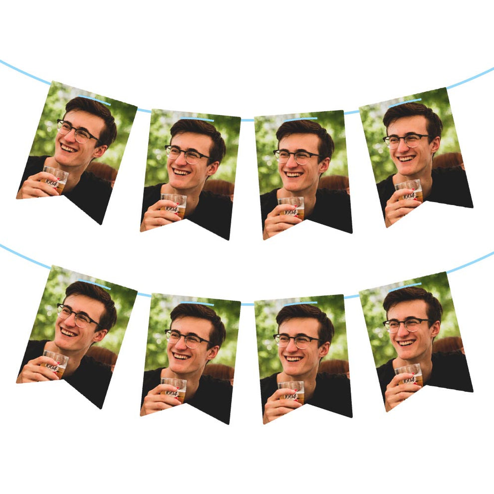 Personalised Photo Flag Bunting | Printed Little Things