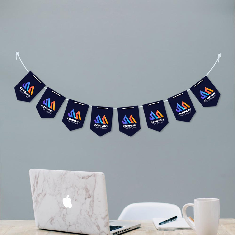 Custom Printed Branded Logo Bunting | Printed Little Things
