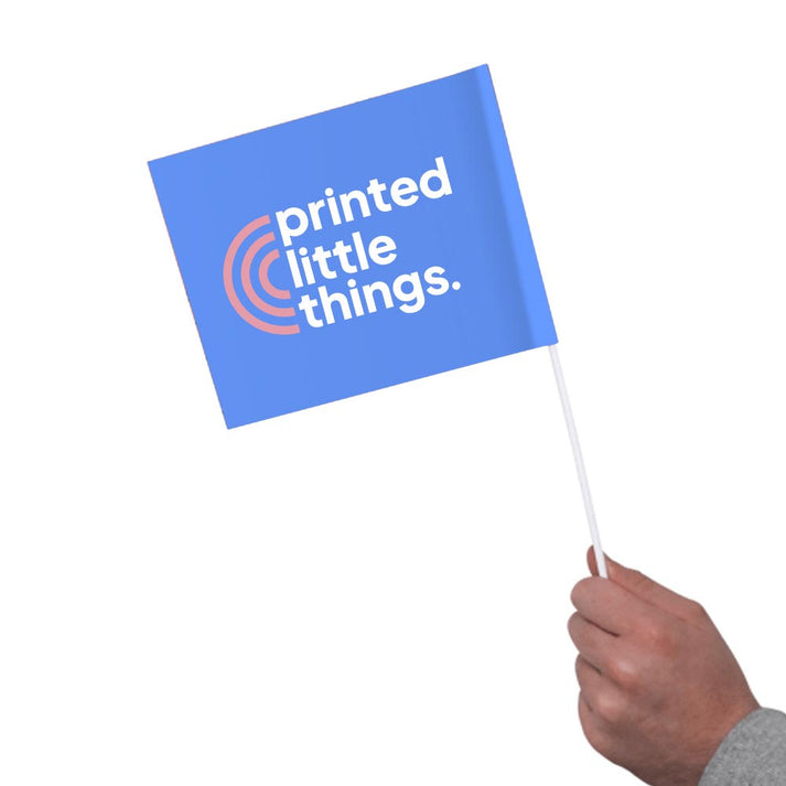 Promotional Hand Waving Flags | Printed Little Things