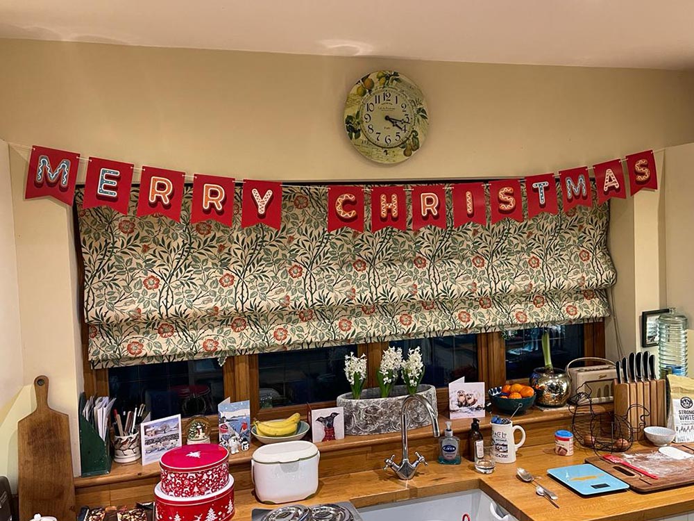 Merry Christmas Letters Bunting | Printed Little Things
