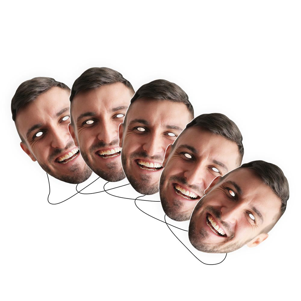 Stag Do Custom Party Face Masks | Printed Little Things